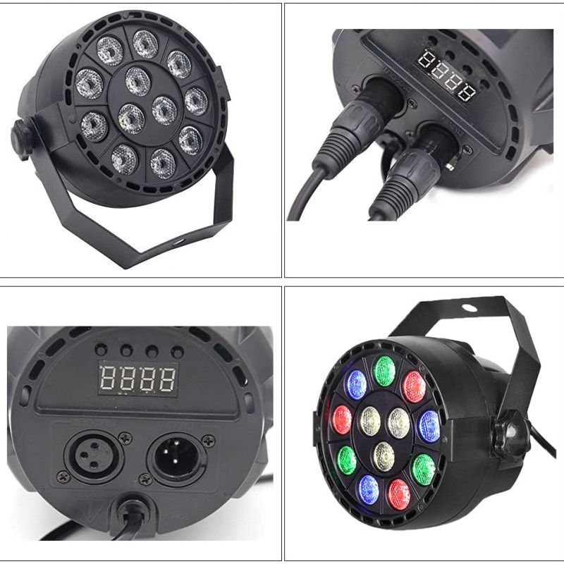 مشخصات، قیمت و خرید رقص نور پار مدل LED Mini Par Light V2 | دیجی‌کالا