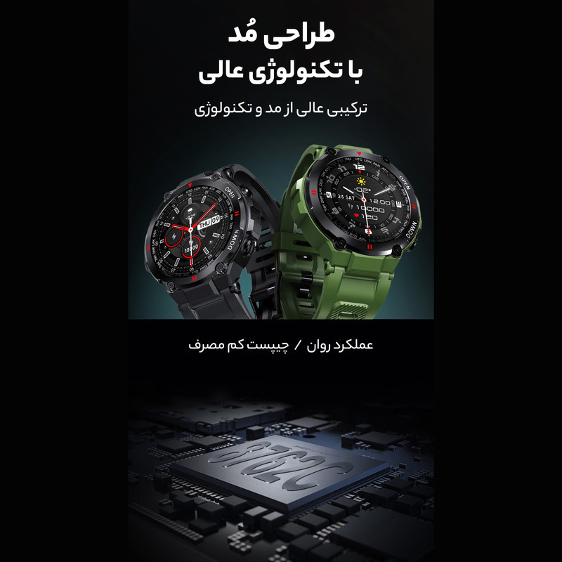 قیمت و خرید ساعت هوشمند مدل K22 ELITE V3