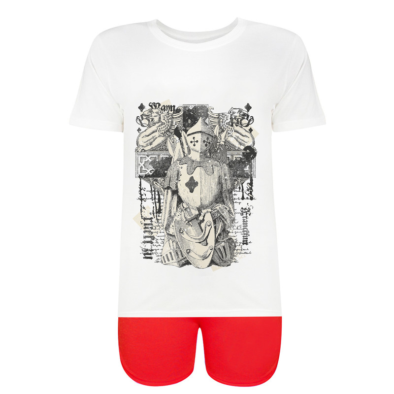 قیمت و خرید ست تیشرت و شلوارک زنانه کد SKSHG 0004-56