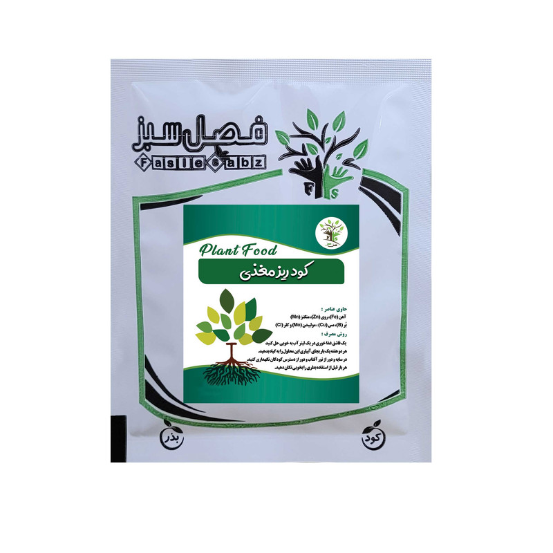 قیمت و خرید کود پودری ریز مغذی فصل سبز مدل Plood وزن 100 گرم