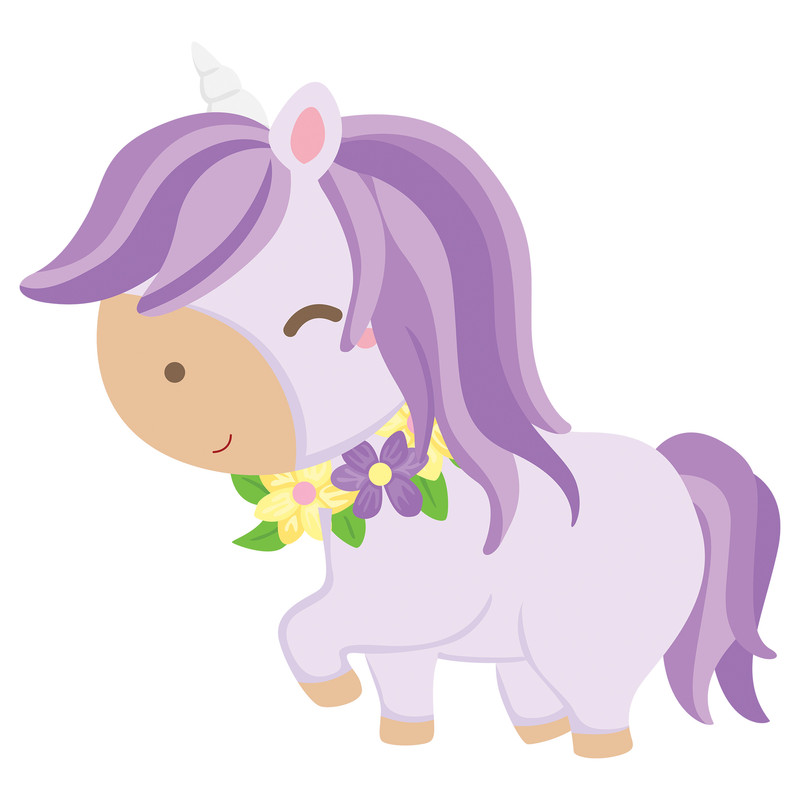 قیمت و خرید استیکر پارچه و لباس مدل dtf طرح یونیکورن کد H15.984 مجموعه 4 عددی