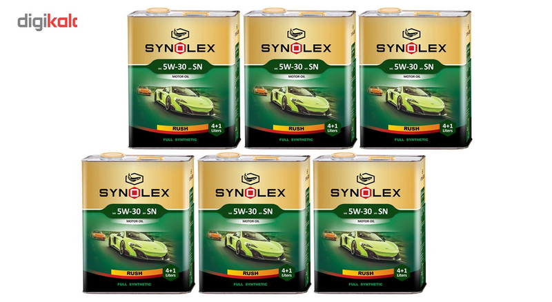 قیمت و خرید روغن موتور خودرو سینولکس مدل راش 5W-30 SN ظرفیت 5 لیتر بسته ...