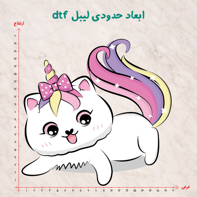 قیمت و خرید استیکر پارچه و لباس مدل dtf طرح یونیکورن کد H20.209 مجموعه 3 عددی