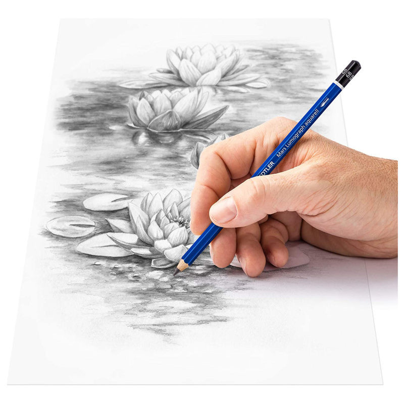 قیمت و خرید مداد طراحی استدلر مدل LOMO B8-B7-B6 مجموعه 3 عددی