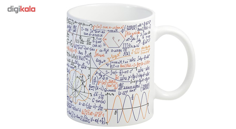 قیمت و خرید ماگ انارچاپ طرح ریاضی مدل MU224