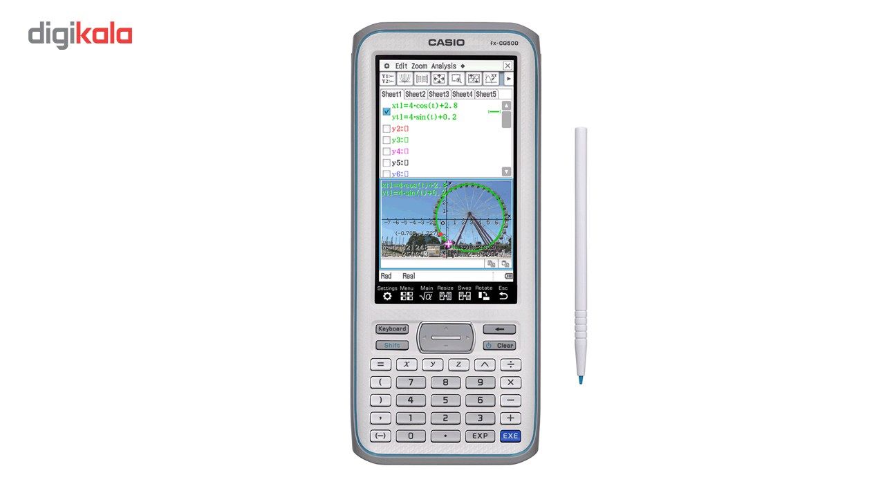 مشخصات، قیمت و خرید ماشین حساب کاسیو مدل fx-CG500 | دیجی‌کالا