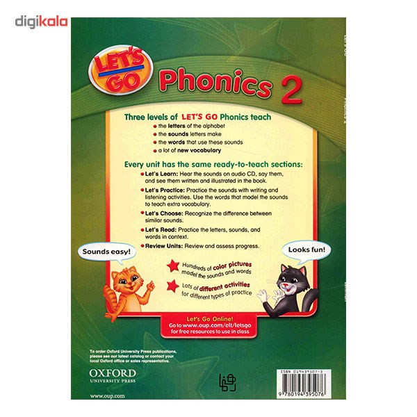 قیمت و خرید کتاب زبان Lets Go Phonics 2