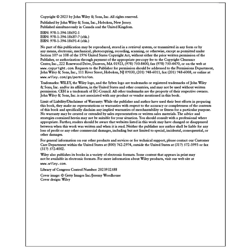 قیمت و خرید کتاب CEH v12 Certified Ethical Hacker Study Guide اثر Ric ...