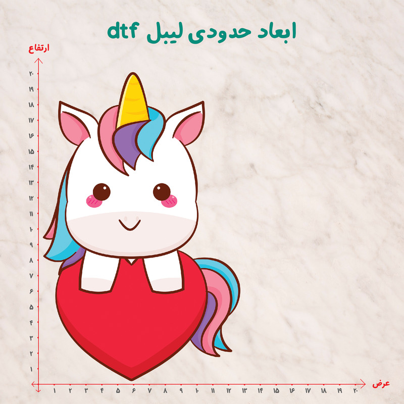 قیمت و خرید استیکر پارچه و لباس مدل dtf طرح یونیکورن کد H20.560 مجموعه 3 عددی