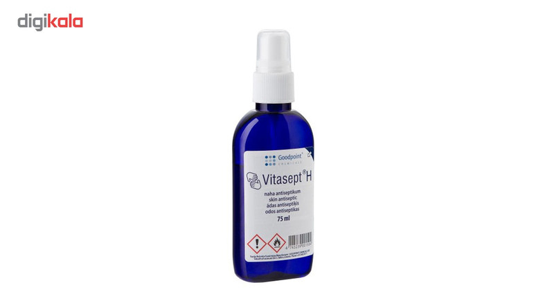 قیمت و خرید محلول ضدعفونی کننده گودپوینت مدل Vitasept H حجم 150 میلی لیتر