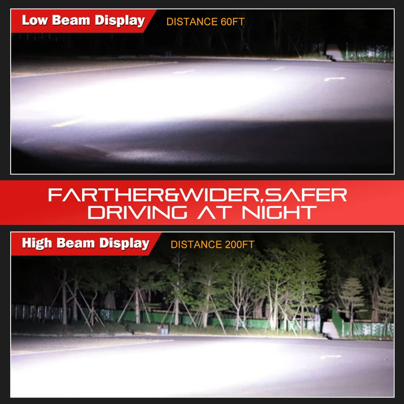 قیمت و خرید هدلایت لنزدار خودرو مدل A80 پایه H7 بسته 2 عددی