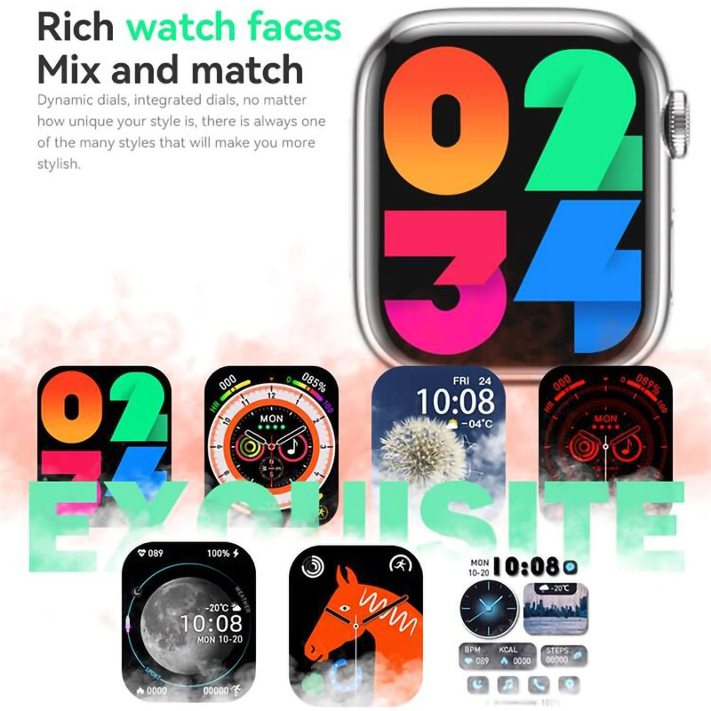 قیمت و خرید ساعت هوشمند ویرفیت مدل HW9 PRO 2