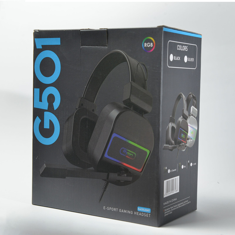 قیمت و خرید هدست مخصوص بازی مدل G501 RGB