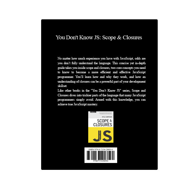 قیمت و خرید کتاب You Dont Know JS اثر Kyle Simpson انتشارات نبض دانش