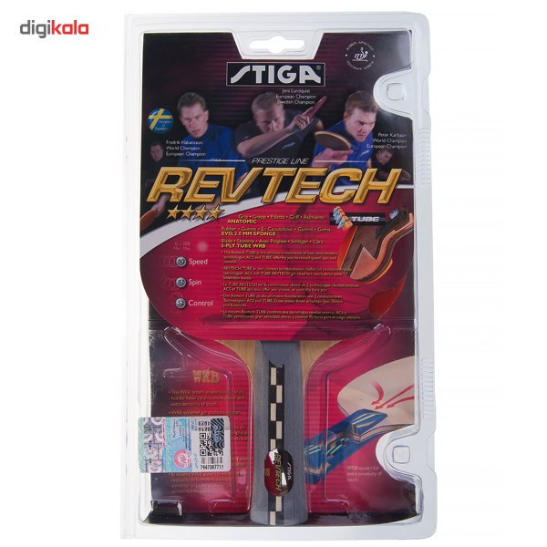 قیمت و خرید راکت پینگ پنگ استیگا مدل Revtech کد 143734