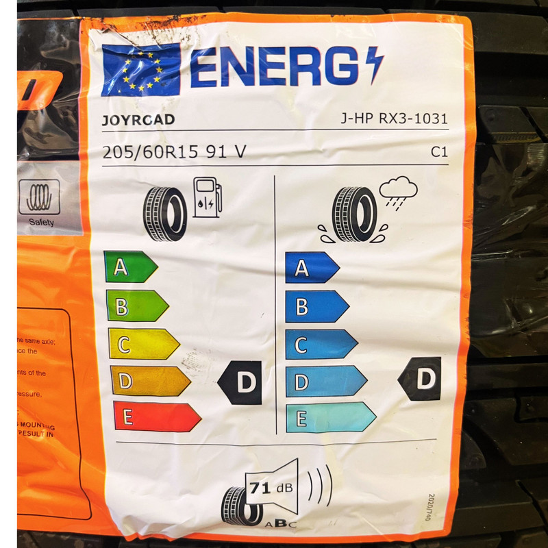 قیمت و خرید لاستیک خودرو جوی رود مدل HP RX3 سایز 205/60/15 - دوحلقه