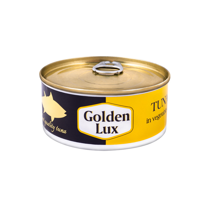 قیمت و خرید کنسرو تن ماهی در روغن گیاهی گلدن لوکس 180 گرم بسته 6 عددی