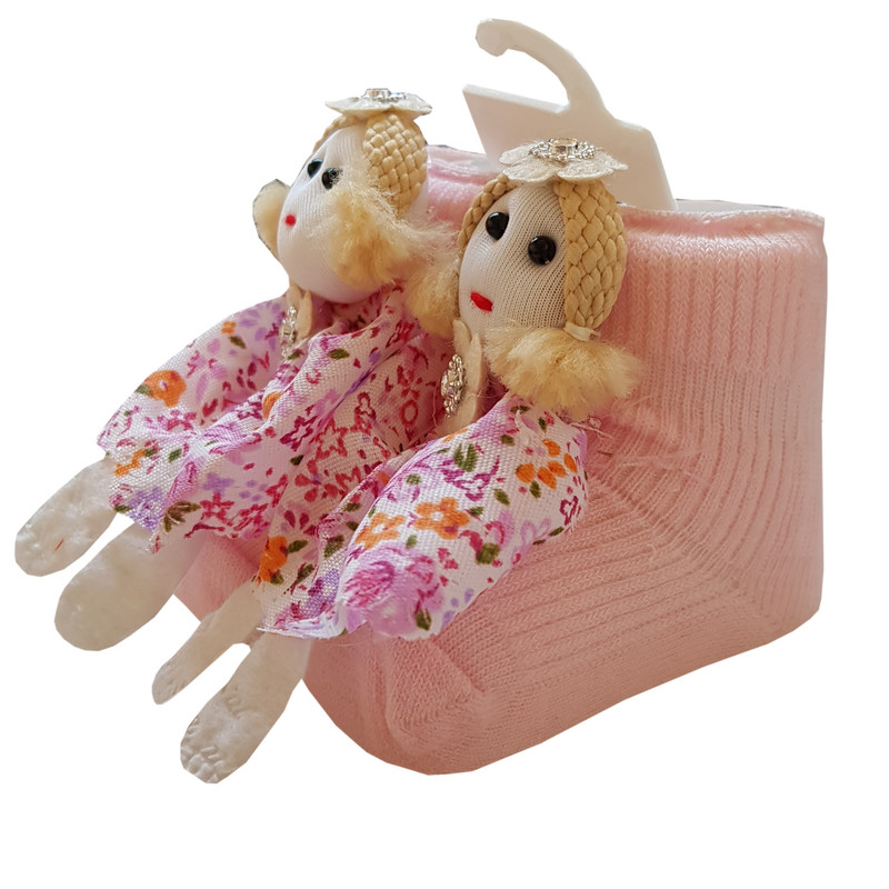 قیمت و خرید جوراب دخترانه مدل دختر کد san99 رنگ صورتی