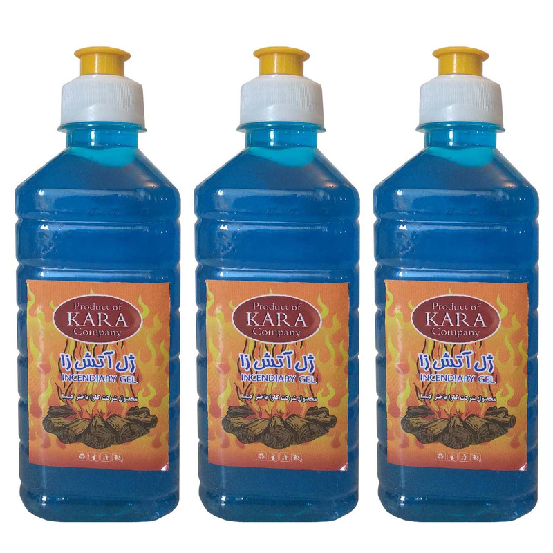 قیمت و خرید آتش زنه کارا مدل 01 حجم 350 میلی لیتر مجموعه 3 عددی