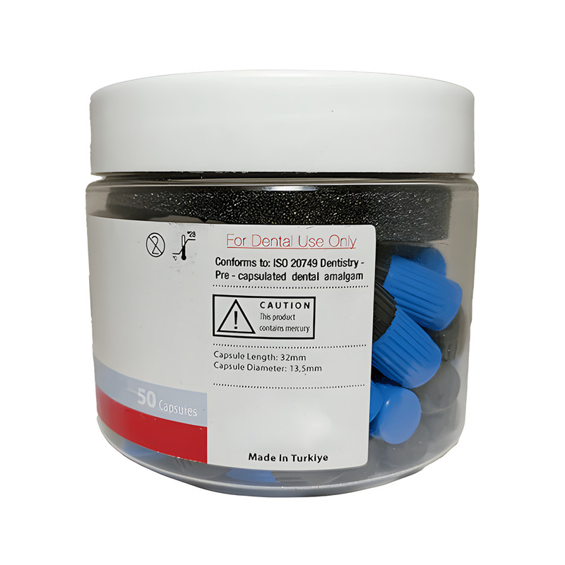 قیمت و خرید آمالکپ پنج واحدی اینسی دنتال مدل Ruby Cap بسته 50 عددی