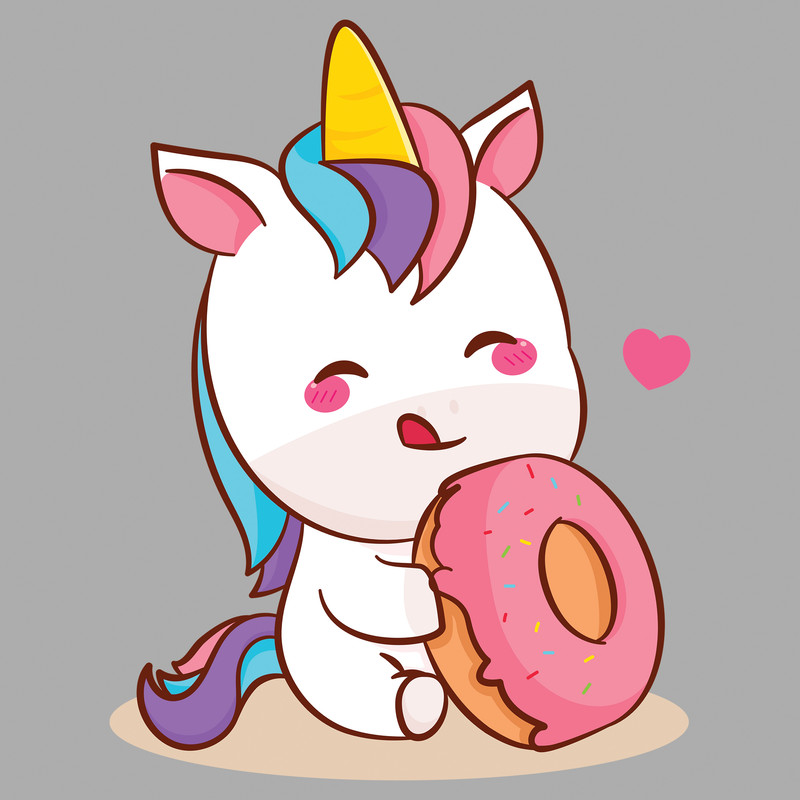 قیمت و خرید استیکر پارچه و لباس مدل dtf طرح یونیکورن کد H20.567 مجموعه 3 عددی