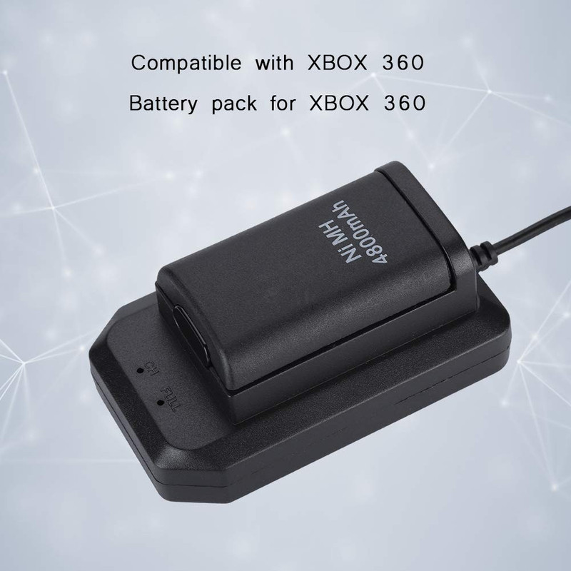 قیمت و خرید باتری و شارژر دسته بازی ایکس باکس 360 مدل X 360