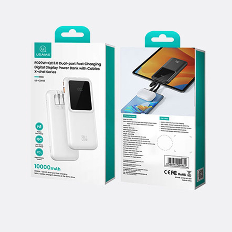 قیمت و خرید پاوربانک یوسمز مدل CD193 ظرفیت 10000 میلی آمپر
