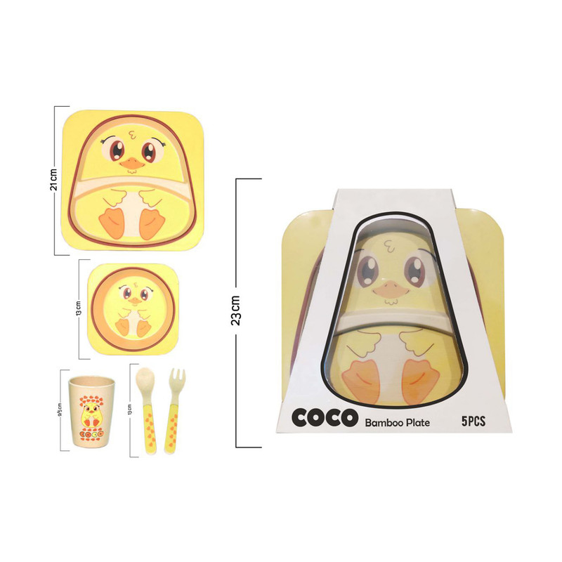 قیمت و خرید ظرف غذا 5 تکه کودک کوکو مدل Tweety