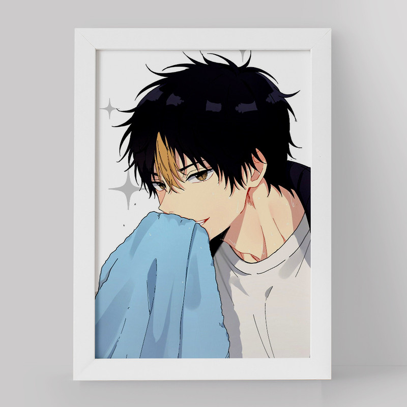 قیمت و خرید تابلو خندالو مدل نیشینویا یو انیمه هایکیو Haikyu کد 17798