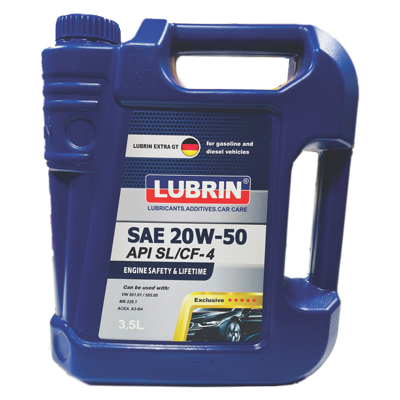 قیمت و خرید روغن موتور خودرو لوبرین مدل 20W-50 SL حجم 3.5 لیتر