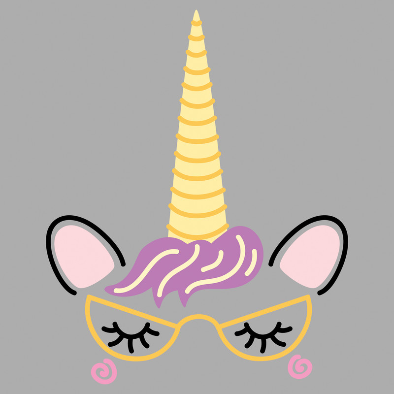 قیمت و خرید استیکر پارچه و لباس مدل dtf طرح یونیکورن کد H15.59 مجموعه 4 عددی