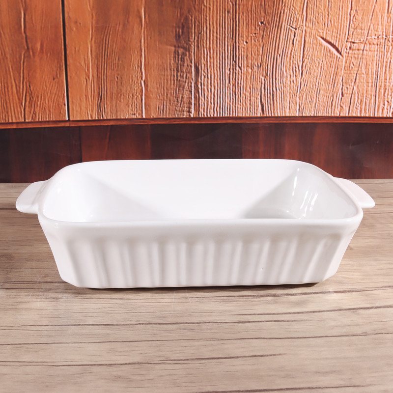 قیمت و خرید ظرف سرو مدل مستطیل شیاردار کد 748M