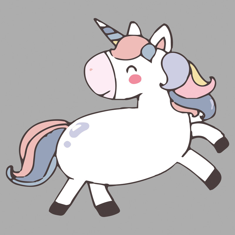 قیمت و خرید استیکر پارچه و لباس مدل dtf طرح یونیکورن کد H20.654 مجموعه 3 عددی