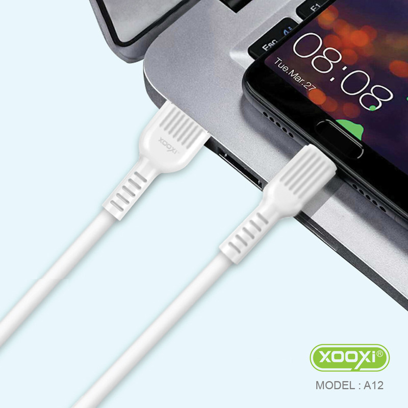 قیمت و خرید کابل تبدیل USB به USB-C ژوژی مدل Xooxi A12 طول 1 متر