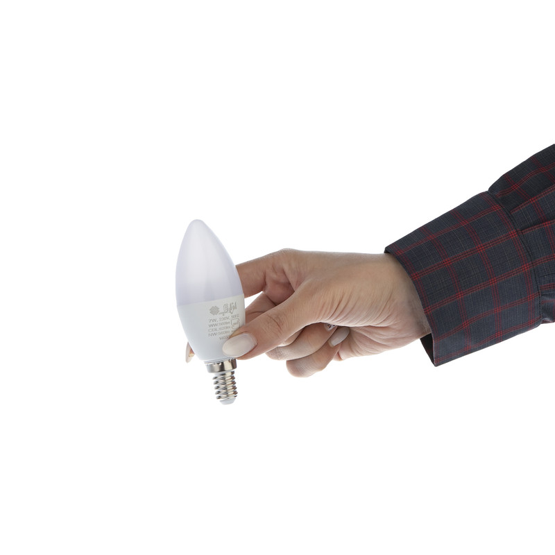 قیمت و خرید لامپ ال ای دی 7 وات شمعی افراتاب مدل AF-C37-7W پایه E14 بسته 2 عددی