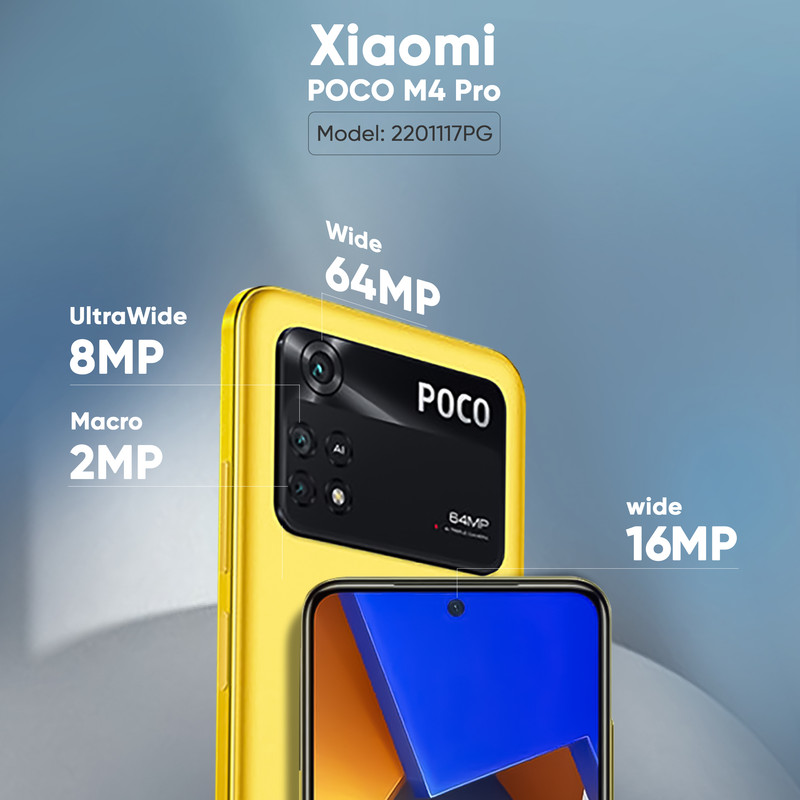 مشخصات، قیمت و خرید گوشی موبایل شیائومی مدل POCO M4 Pro 2201117PG دو ...