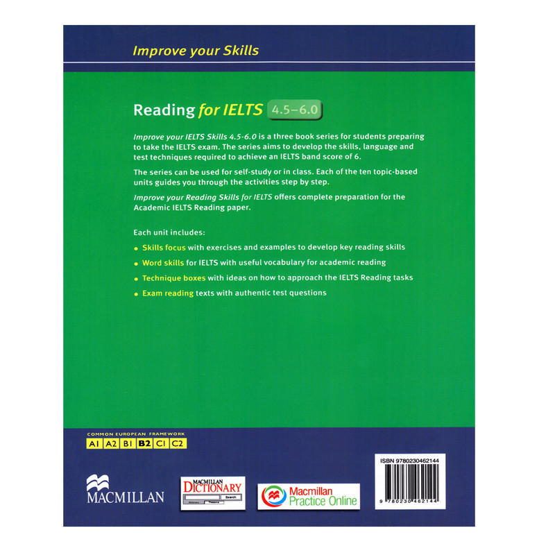 قیمت و خرید کتاب Improve Your Skills Reading For IELTS اثر Sam Mccarter ...