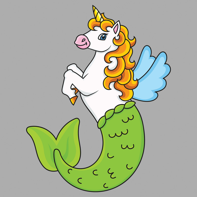 قیمت و خرید استیکر پارچه و لباس مدل dtf طرح یونیکورن کد H20.752 مجموعه 3 عددی