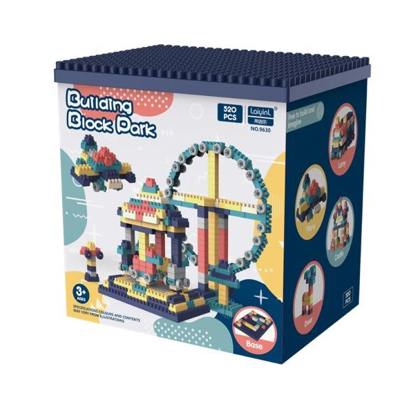 قیمت و خرید ساختنی مدل building blocks park 520pcs