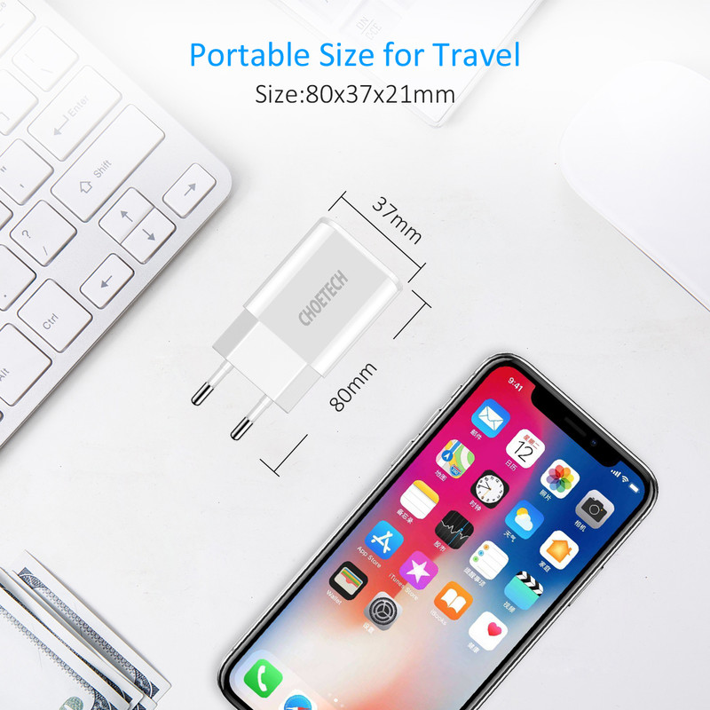 قیمت و خرید شارژر دیواری چویتک مدل C0030