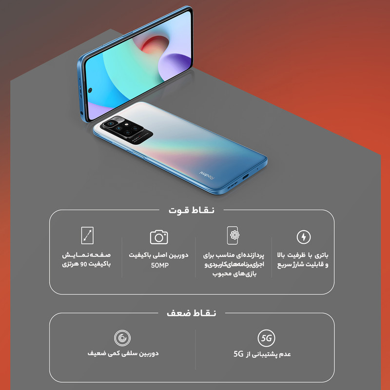قیمت و خرید گوشی موبایل شیائومی مدل Redmi 10 Prime 21061119BI دو سیم ...