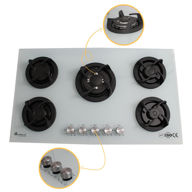 قیمت و خرید اجاق گاز صفحه ای آذرلوکس مدل G05NL-C10B