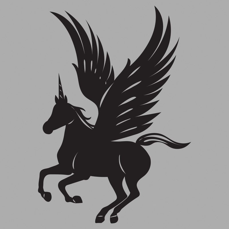 قیمت و خرید استیکر پارچه و لباس مدل dtf طرح یونیکورن کد H20.1150 مجموعه 3 عددی