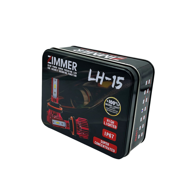 قیمت و خرید هدلایت لامپ خودرو مدل ZIMMER LH-15 پایه H7 بسته دو عددی‌‌‌