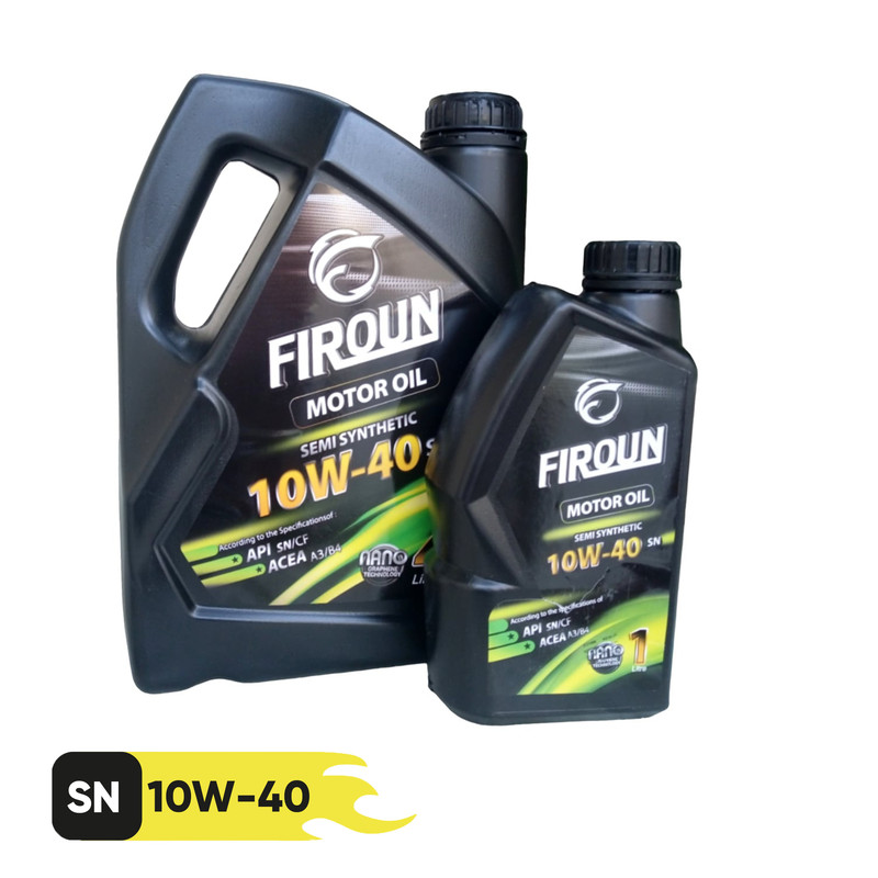 قیمت و خرید روغن موتور فیرون مدل NANO GRAPHENE 10w40 SN حجم 5 لیتر مجموعه 2 عددی