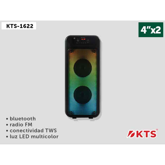 قیمت و خرید اسپیکر بلوتوثی قابل حمل مدل KTS-1622