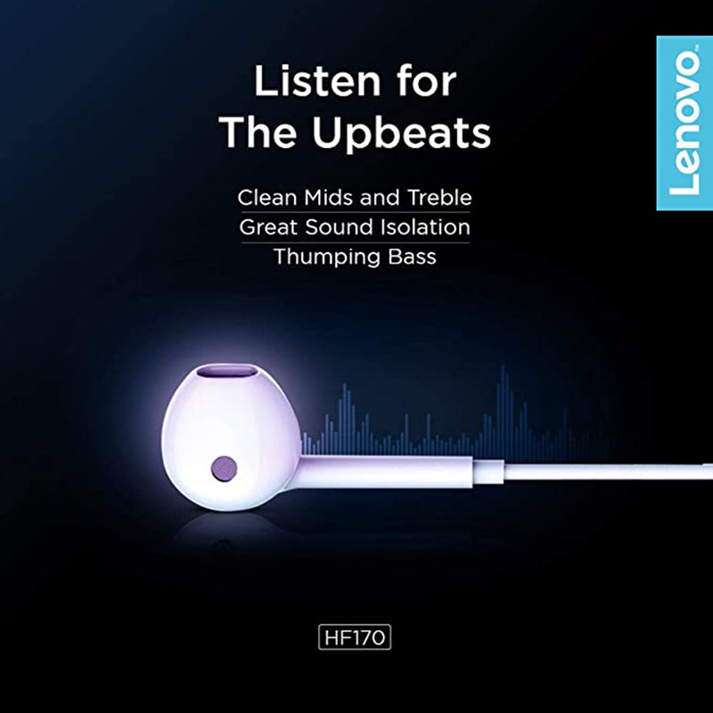 قیمت و خرید هندزفری لنوو مدل HF170_ORG