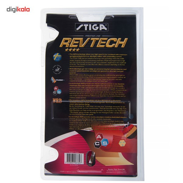 قیمت و خرید راکت پینگ پنگ استیگا مدل Revtech کد 143734