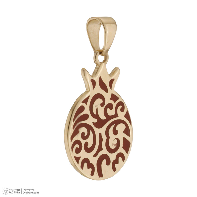 قیمت و خرید آویز گردنبند طلا 18 عیار زنانه گلدم مدل PE-3090077 طرح انار