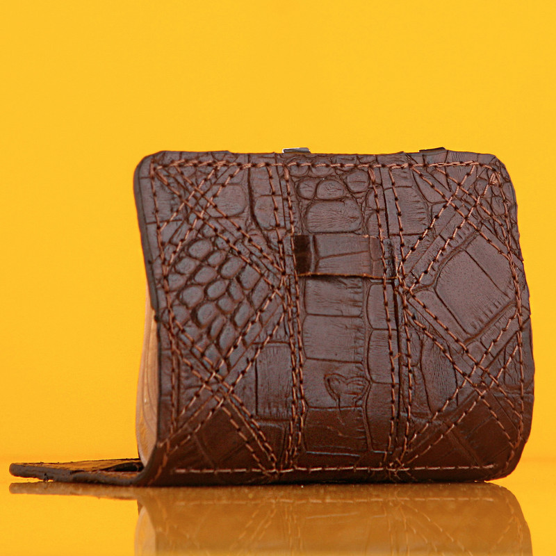 قیمت و خرید جاکارتی چرم یلسان مدل چنبره کد CHN-023-GC